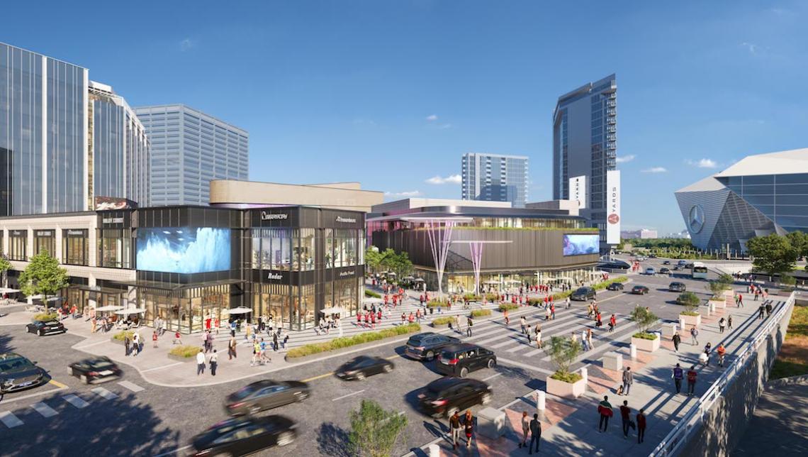 Images: Centennial Yards' next phase to include 'immersive dome' | Urbanize Atlanta